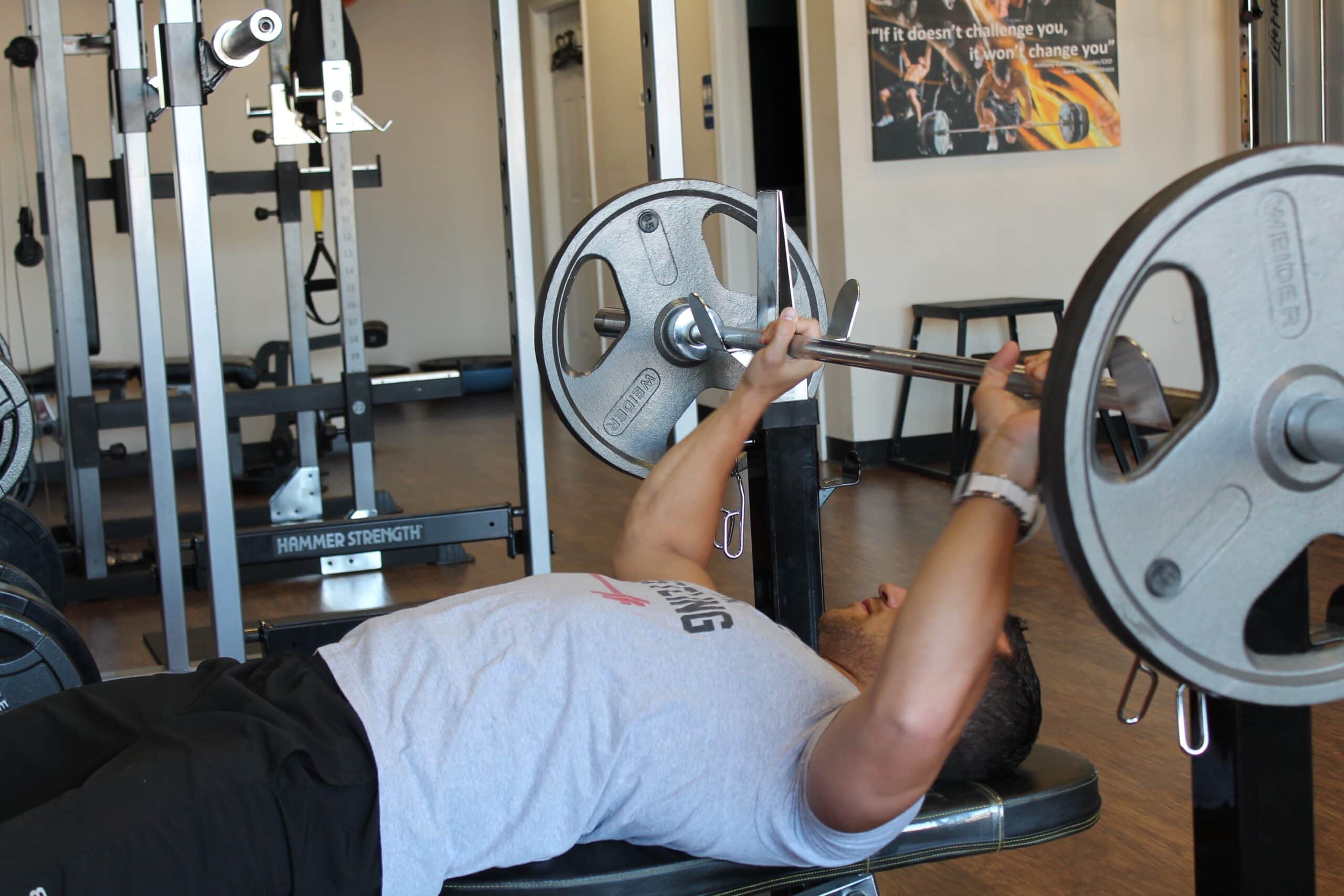 5-Barbell Bench Press - Apex Personal Fitness